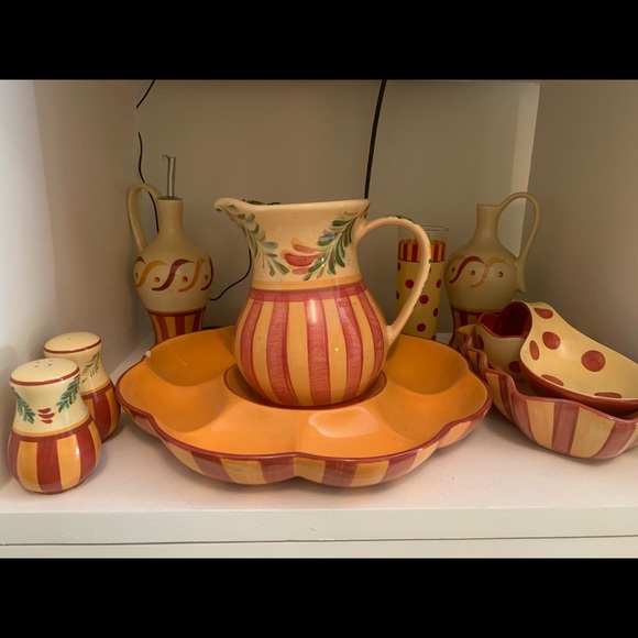 Gail Pittman | Dining | Set Of Gail Pittman Pottery Good Condition ...